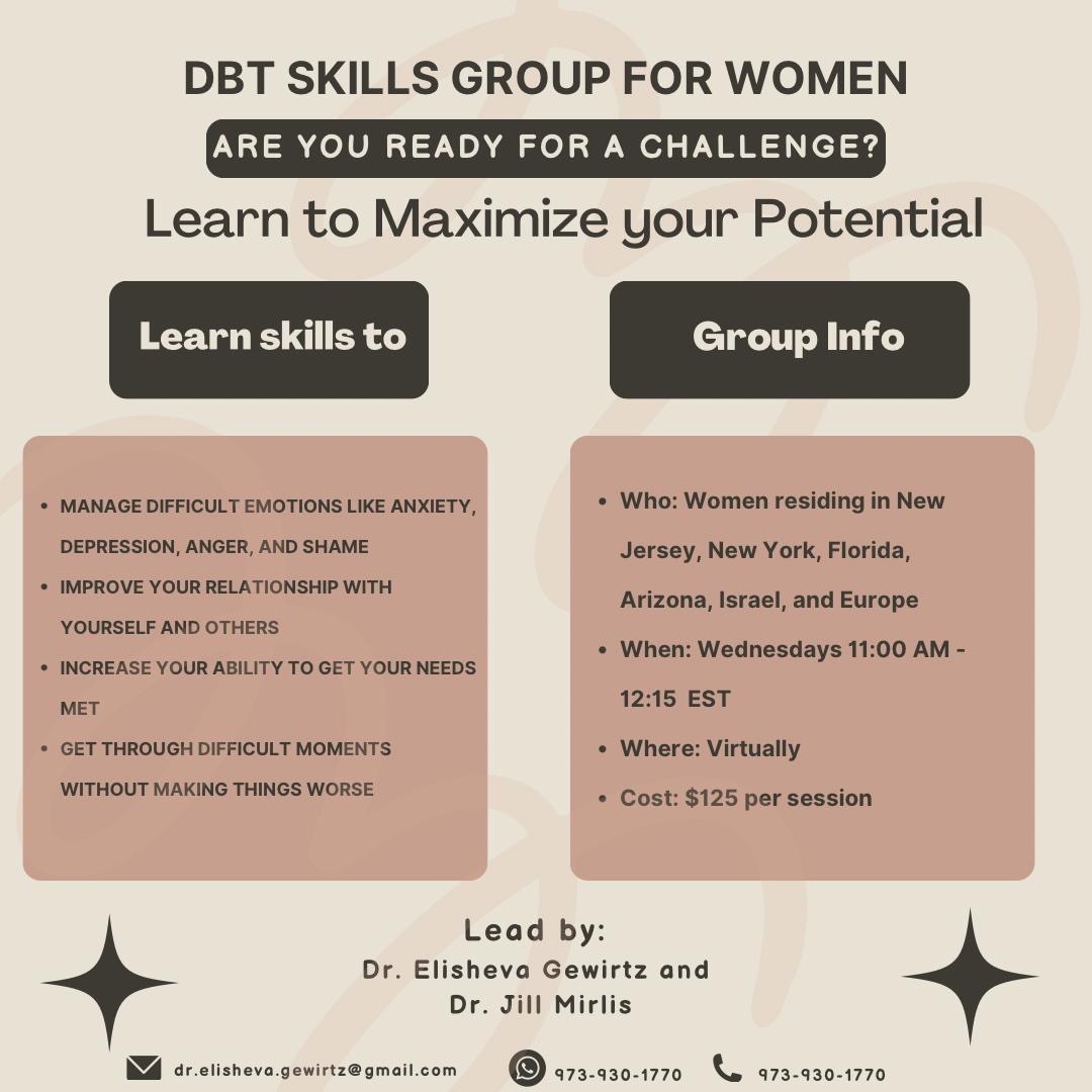 DBT Skills Group for Women