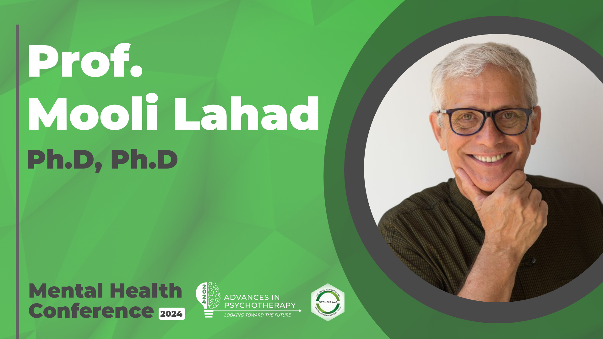 Opening Statements and Keynote Prof. Mooli Lahad: Novel Developments in ...